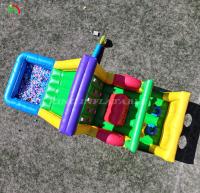 China Inflatable Bouncer Combo Obstacle Course Bounce Castle House With Slides Ball Pit Climbing Obstacle Blower for sale
