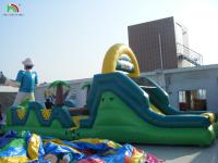 China Commercial Inflatable Obstacle Course Inflatable Obstacle Courses With Slide Inflatable Obstacle Course Castle for sale