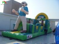 China Commercial Inflatable Obstacle Course Inflatable Obstacle Courses With Slide Inflatable Obstacle Course Castle for sale
