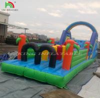 China Inflatable Playground Giant PVC Children Outdoor Inflatable Obstacle Course for sale