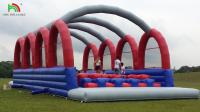 China PVC Tarpaulin 5k Inflatable Obstacle Course Combo Large Slide Interactive Adult Inflatable Obstacle for sale