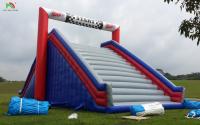 China Safe And Anti Slip Inflatable Obstacle Course Combo Departure Staircase for sale
