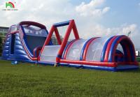 China Commercial Outdoor Inflatable Obstacle Course Challenges Adult Inflatable Climb Bounce House Sports Games for sale