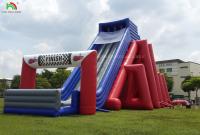 China 5k Large Inflatable Venue Obstacle Course For Kids And Adults for sale