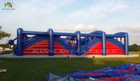 China 5k Inflatable Obstacle Course Combo 5k Challenge Courses Game Equipment For Adult And Kids for sale