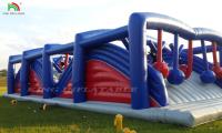 China 5k Inflatable Obstacle Course Combo 5k Challenge Courses Game Equipment For Adult And Kids for sale