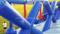 China 5k Inflatable Obstacle Course Combo 5k Challenge Courses Game Equipment For Adult And Kids for sale