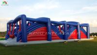 China 5k Inflatable Obstacle Course Combo 5k Challenge Courses Game Equipment For Adult And Kids for sale