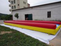 China Heavy-duty Water Slides Outdoor Games Adult 1000 Ft Slip N Slide Inflatable Slides The City for sale