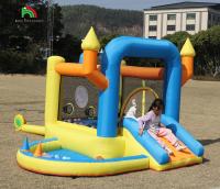 China Kids Inflatable Bounce House Combo Party Toddler Inflatable Jumping Bouncy Castle With Slide Pool Basket Dartboard Trampoline for sale