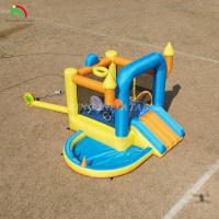 China Kids Inflatable Bounce House Combo Party Toddler Inflatable Jumping Bouncy Castle With Slide Pool Basket Dartboard Trampoline for sale