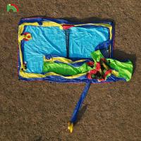 China Kids Party Wet DryInflatable Bounce House Water Slide Bouncer Combo With Bigger Splash Pool Climbing Blower Basket Dartboard for sale