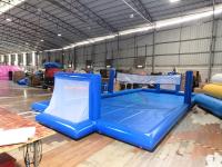 China Outdoor Sport Game Inflatable Football Playground Inflatable Soccer Field for sale