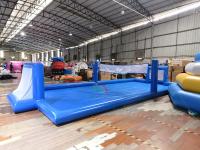 China Outdoor Sport Game Inflatable Football Playground Inflatable Soccer Field for sale