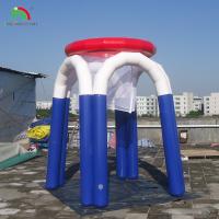 China Inflatable Basketball Goal Inflatable Basketball Hoop Water Sports Inflatable Water Basketball Hoop for sale
