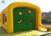 China Soccer Shoot Out Game Good Price Commercial Durable Inflatable Football Goal for sale