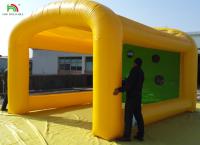 China Soccer Shoot Out Game Good Price Commercial Durable Inflatable Football Goal for sale