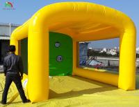 China Soccer Shoot Out Game Good Price Commercial Durable Inflatable Football Goal for sale