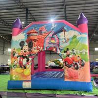 China Commercial Inflatable Bouncer House Mickey Mouse Inflatable Jump Bouncy Castle Bounce House For Adult Kids Party for sale
