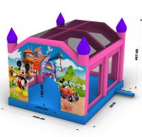 China Commercial Inflatable Bouncer House Mickey Mouse Inflatable Jump Bouncy Castle Bounce House For Adult Kids Party for sale