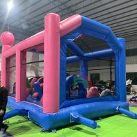 China Commercial Inflatable Bounce House Castle Combo Inflatable Bouncy Jumping Castle With Obstacle Trampoline for sale