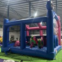 China Commercial Inflatable Bounce House Castle Combo Inflatable Bouncy Jumping Castle With Obstacle Trampoline for sale