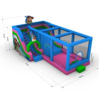 China Outdoor Commercial Grade PVC Large Inflatable Water Slide Bounce House Combo Bouncy Castle for sale