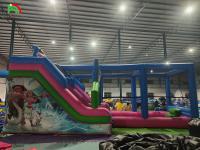 China Outdoor Commercial Grade PVC Large Inflatable Water Slide Bounce House Combo Bouncy Castle for sale