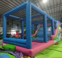 China Outdoor Commercial Grade PVC Large Inflatable Water Slide Bounce House Combo Bouncy Castle for sale