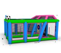 China Inflatable Sports Game Throwing Targets Dartboard Target Game Inflatable Bubble Football Events Goal Court for sale
