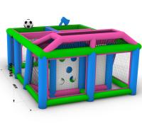 China Inflatable Sports Game Throwing Targets Dartboard Target Game Inflatable Bubble Football Events Goal Court for sale
