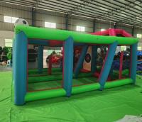 China Inflatable Sports Game Throwing Targets Dartboard Target Game Inflatable Bubble Football Events Goal Court for sale