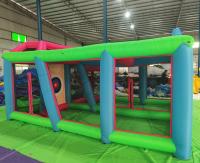China Inflatable Sports Game Throwing Targets Dartboard Target Game Inflatable Bubble Football Events Goal Court for sale