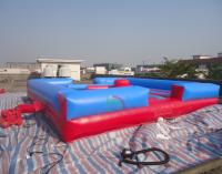China High Quality PVC Inflatable Jousting Arena Children's Gladiator Fighting Court with Sticks Includes Blower-for Trampoline Parks for sale