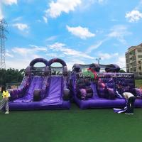 China Outdoor Commercial Sports Activities Adults Bouncer Obstacle Course Inflatables for Kids for sale