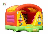 China Safety Waterproof Pink Inflatable Jumping Castle House With 24 Months Warranty for sale