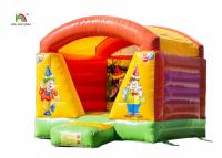 China Safety Waterproof Pink Inflatable Jumping Castle House With 24 Months Warranty for sale