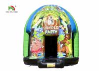 China Dome 3.5m Carton Printing Inflatable Jumping Castle Bounce House For Kids for sale