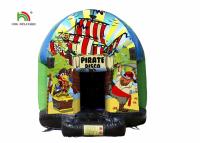 China Dome 3.5m Carton Printing Inflatable Jumping Castle Bounce House For Kids for sale
