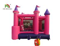 China 6m Inflatable Jumping Castle Large Multiplay Bouncy With Curve Slide for sale