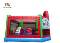 China N Slide Water Inflatable Jumping Castles Digital Print Clown Themed Bounce for sale