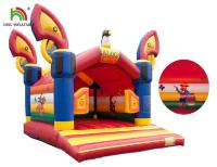 China Giant Kids Inflatable Jumping Castle With Door And Eagle 6.6 x 5.0 m for sale