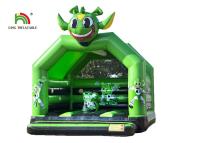 China Green Commercial 2.1 Ft Astronaut Childrens Bouncy Castle / Inflatable Kids Jumping Castle for sale