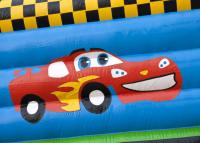 China 5.2 x 6.9m Custom Made Inflatable Bounce House / Jumping Castle With Slide for sale