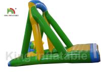 China Exciting Style Blue Inflatable Water Parks / Adult Playground Equipment for sale
