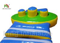 China Exciting Style Blue Inflatable Water Parks / Adult Playground Equipment for sale