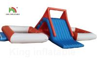China Waterproof Inflatable Water Park / Aquatic Park Playground With Trampoline For Rent for sale