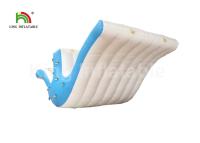 China Blue 5 * 2.5m Inflatable Rocker Slide / Water Park Toys For Commercial Rental for sale