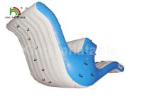 China Blue 5 * 2.5m Inflatable Rocker Slide / Water Park Toys For Commercial Rental for sale