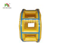 China PVC Airtight Yellow 3m Dia Inflatable Water Roller / Customized Toy For Water Park for sale